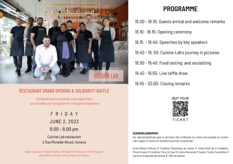 Grand opening of the Cuisine Lab restaurant | Cuisine Lab